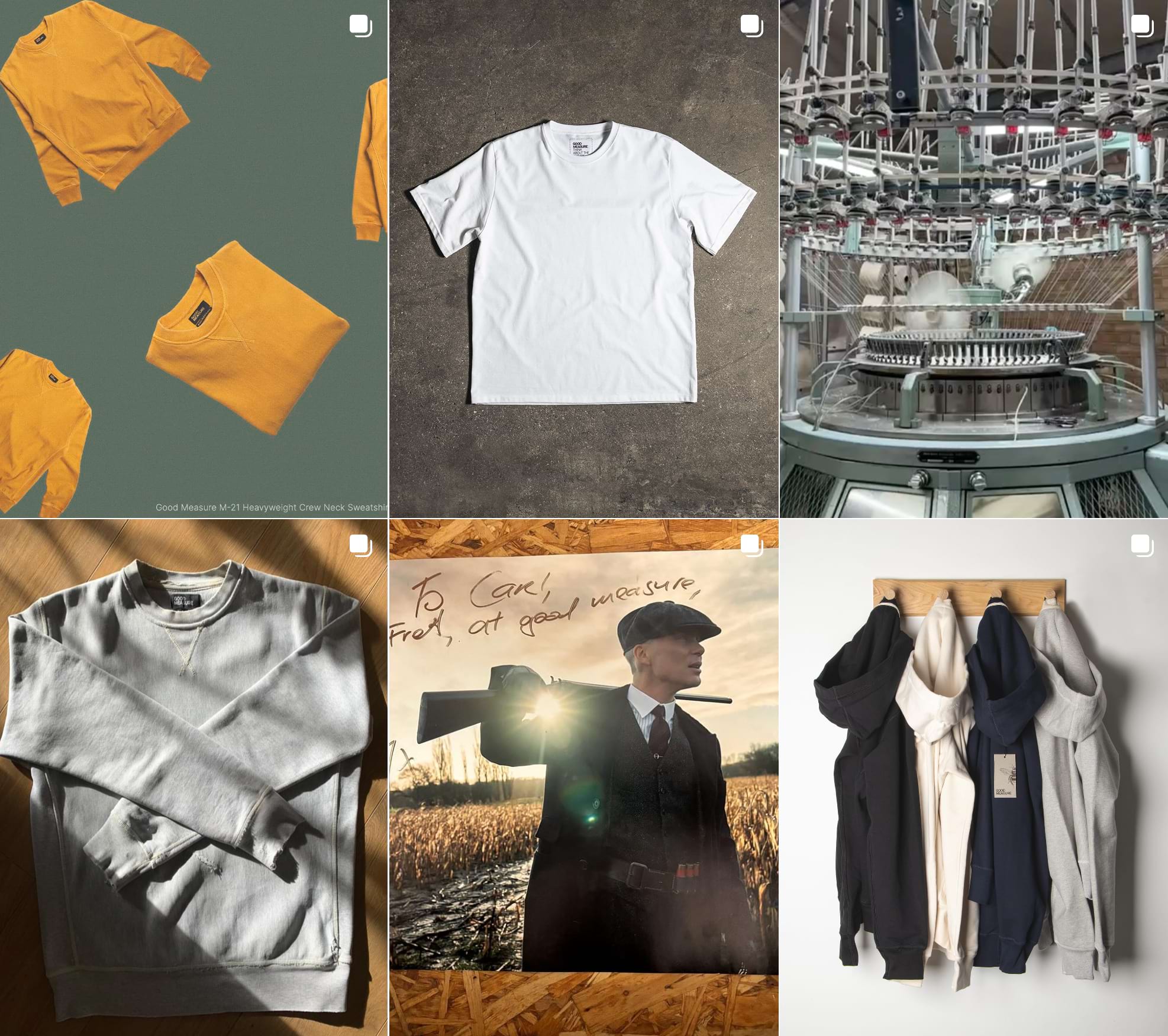 Good Measure | British Made Clothing